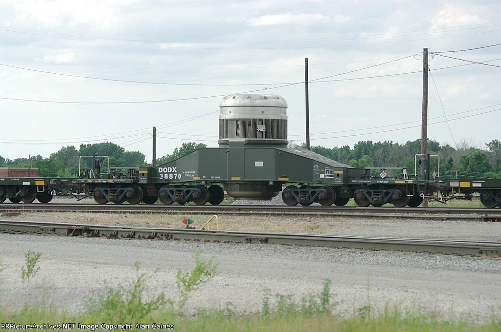 DODX Flat Car 38870